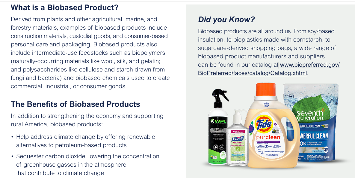 BioPreferred USDA – Allied Federal Services: